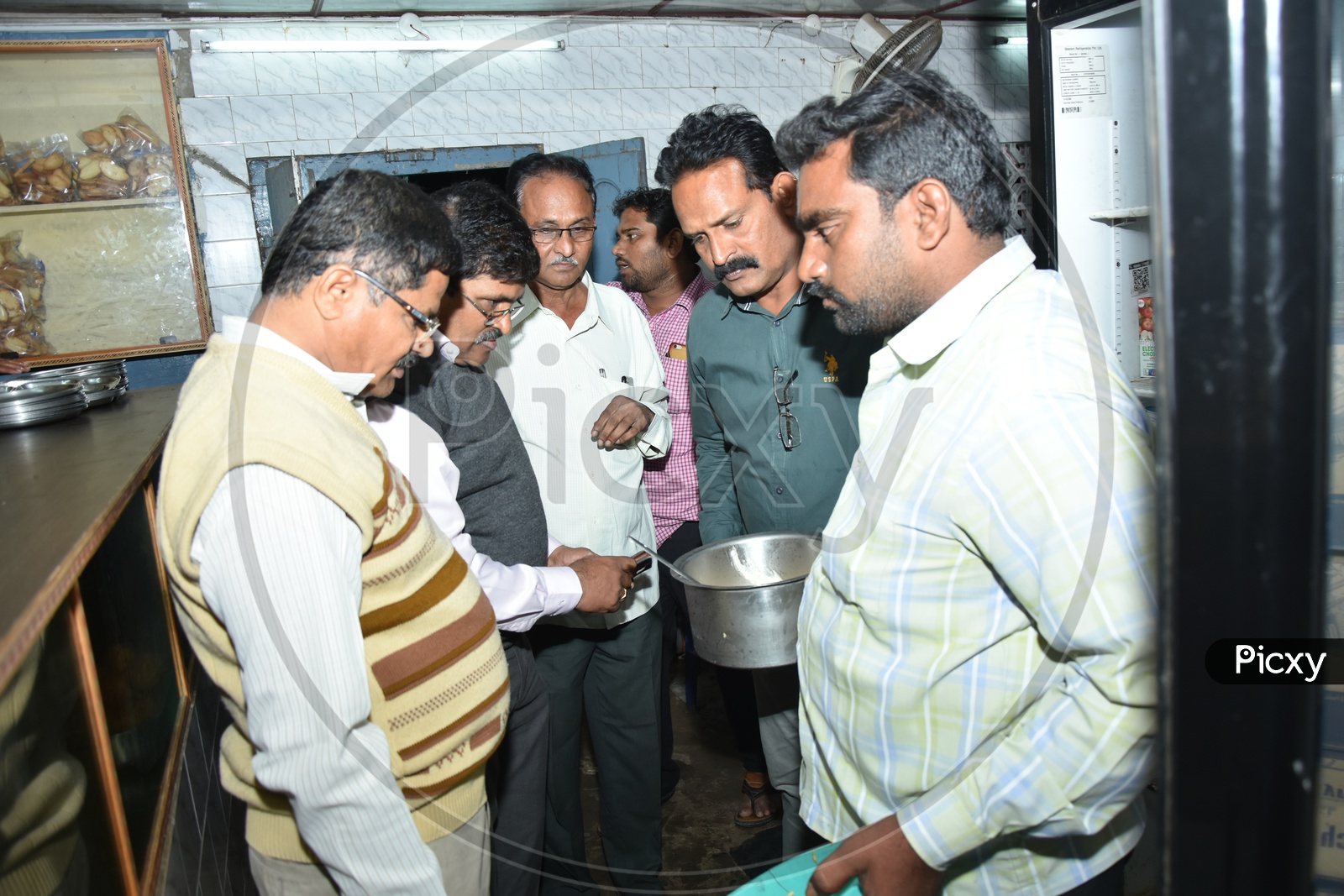 Image of Food Inspection Officers Or Food Safety Officers Inspecting ...