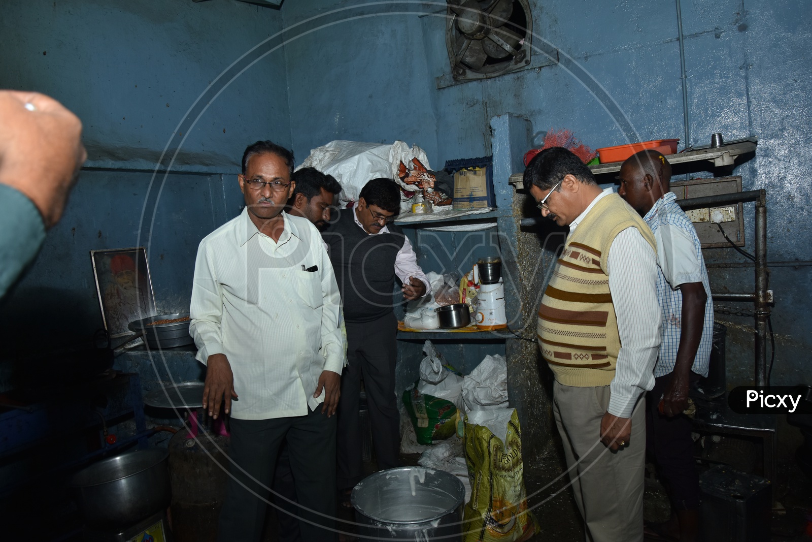 Image of Food Inspection Officers Or Food Safety Officers Inspecting ...