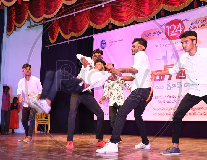 Image of Indian Boys performing folk dance-WT227554-Picxy