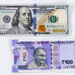 100 dollars in rupees store
