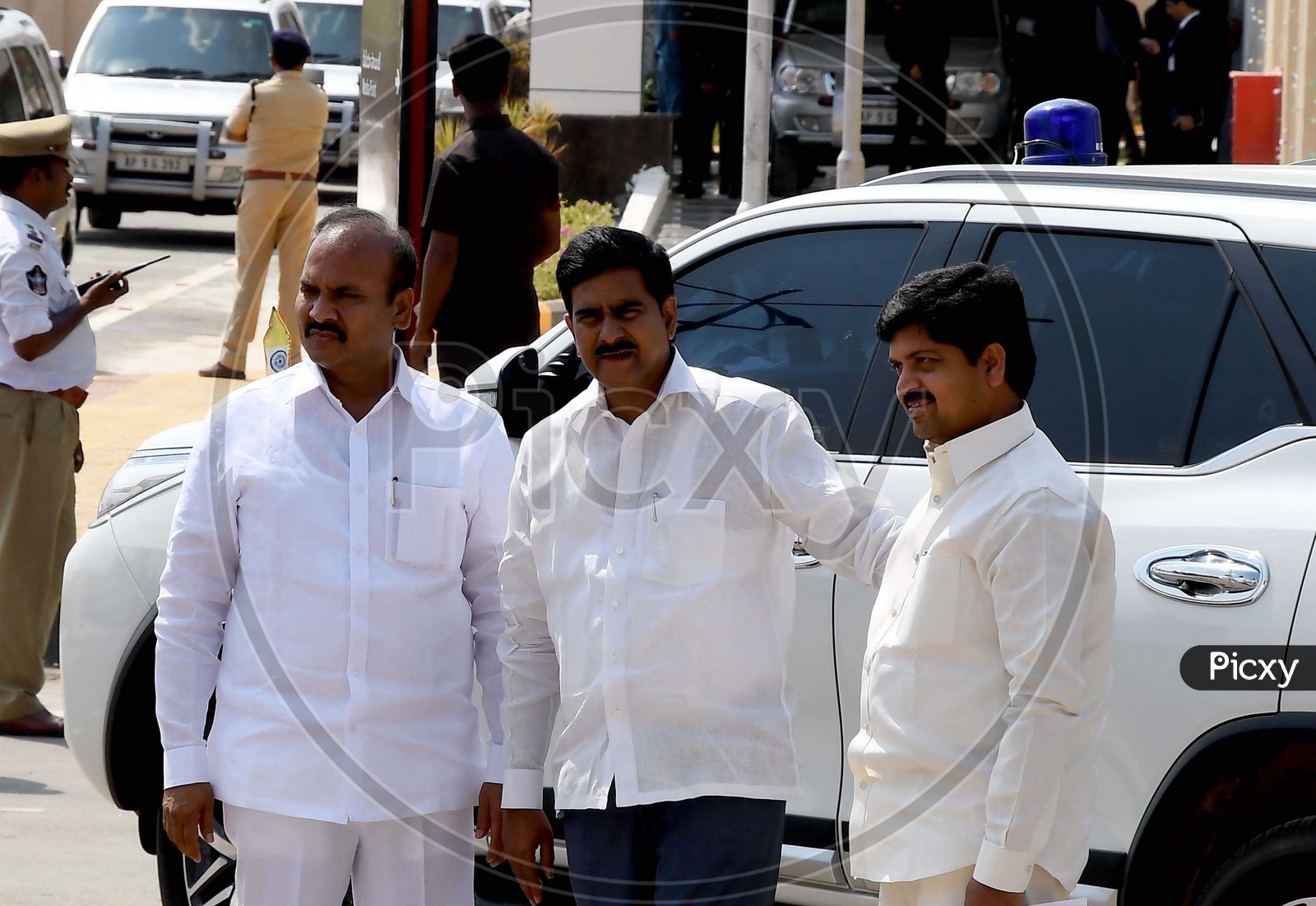 Image of Former Ministers Devineni Uma,Kollu Ravindra and Prathipati ...