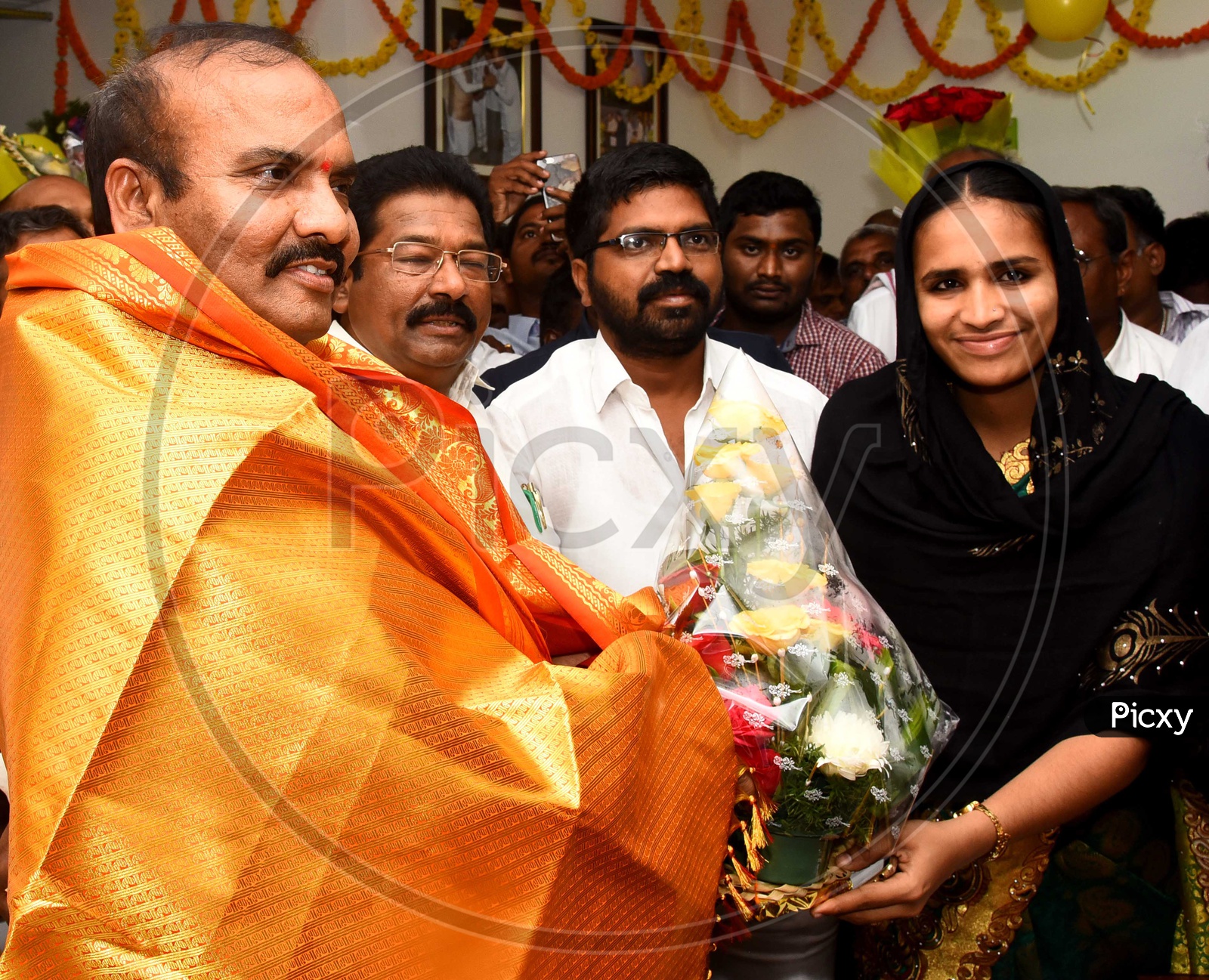 Image of Pattipati Pulla Rao Taking Charge As Civil Supply Minister At ...