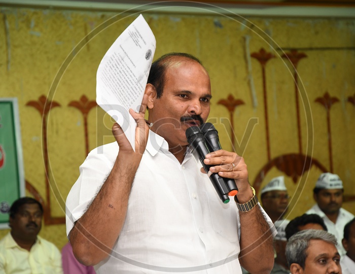 Image of Kolusu Parthasarathy, AP MLA For Vuyyuru Constituency From ...