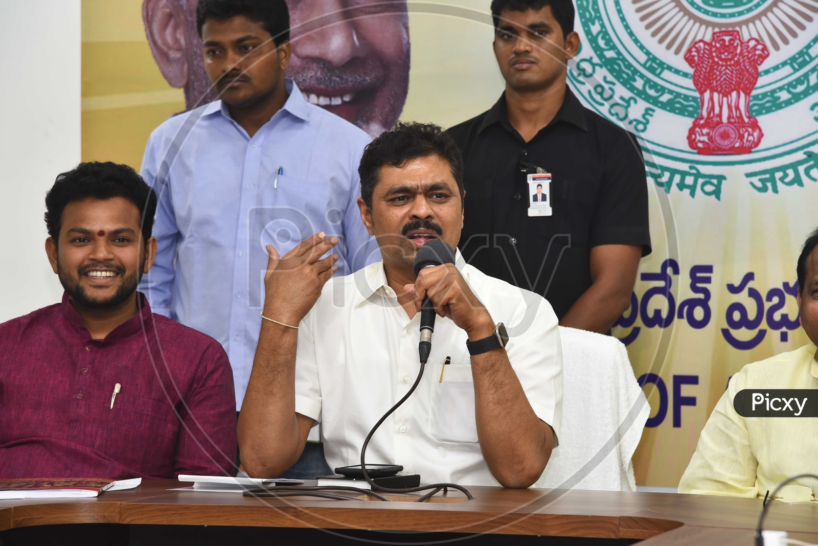 Image of C. M. Ramesh Member of Parliament, Rajya Sabha-QB790557-Picxy