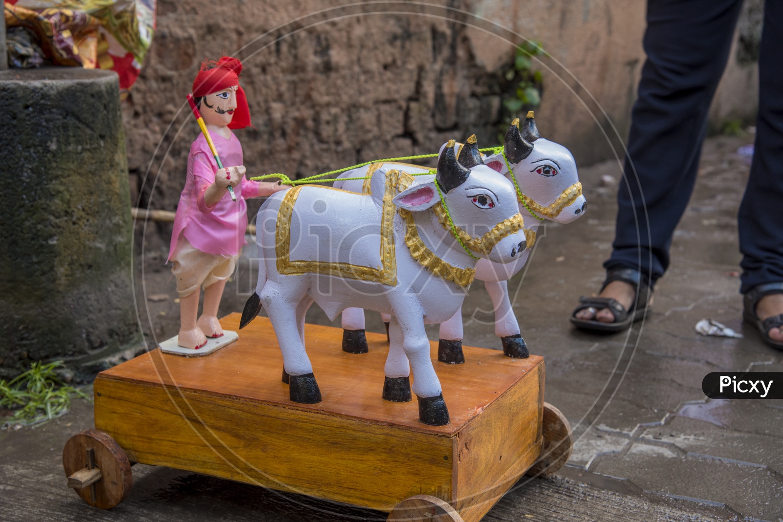 Image of Nagpur People And children's celebrating the Pola festival by ...