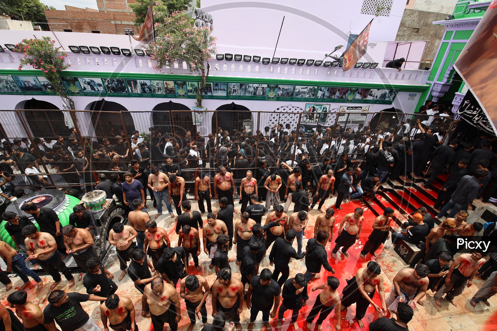 Image of Muharram Mourning By Muslim Devotees At Bibi Ka Alawa By ...