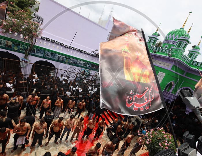Image of Muharram Mourning By Muslim Devotees At Bibi Ka Alawa By ...
