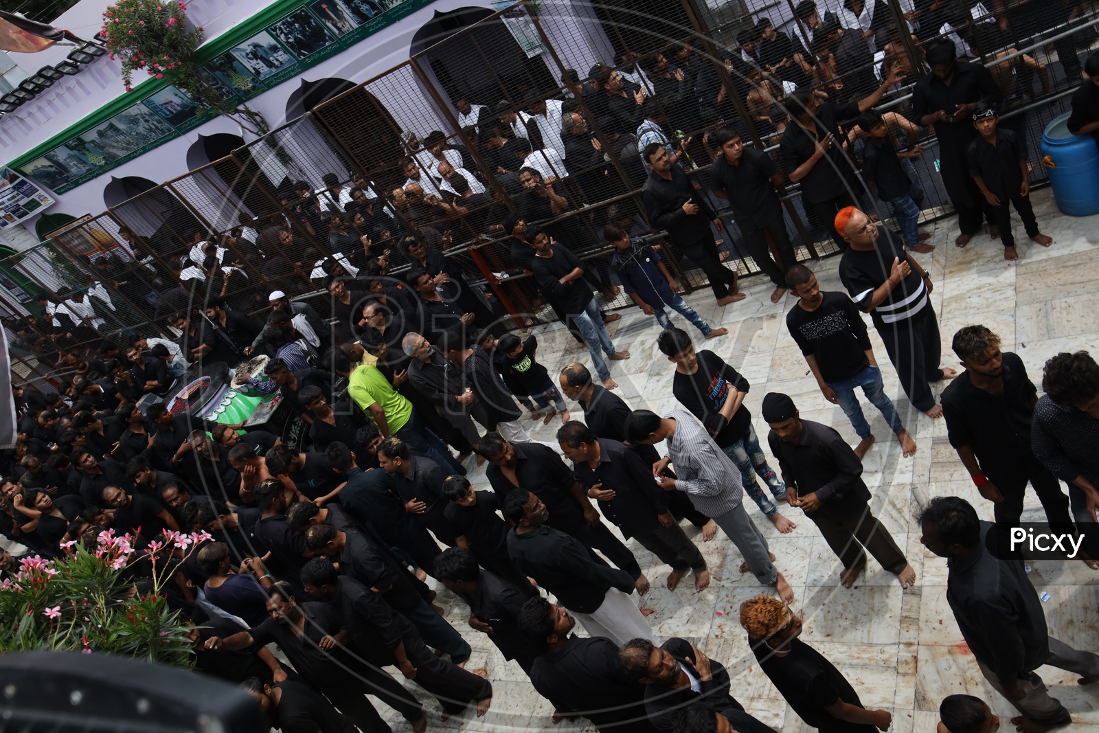 Image of Muharram Mourning By Muslim Devotees At Bibi Ka Alawa By ...