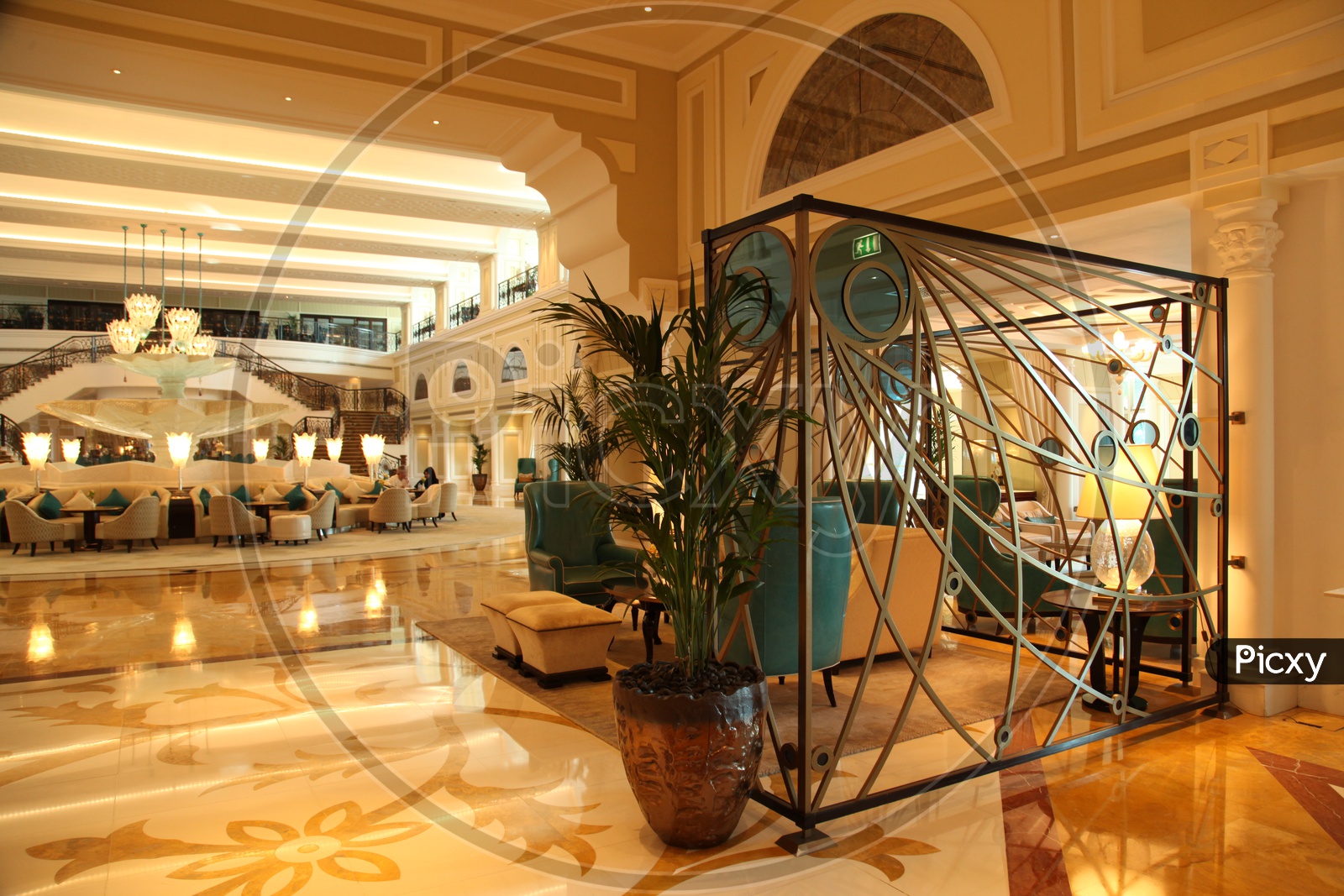 Image of Interior Views of Infrastructure in Hotels / Residency ...