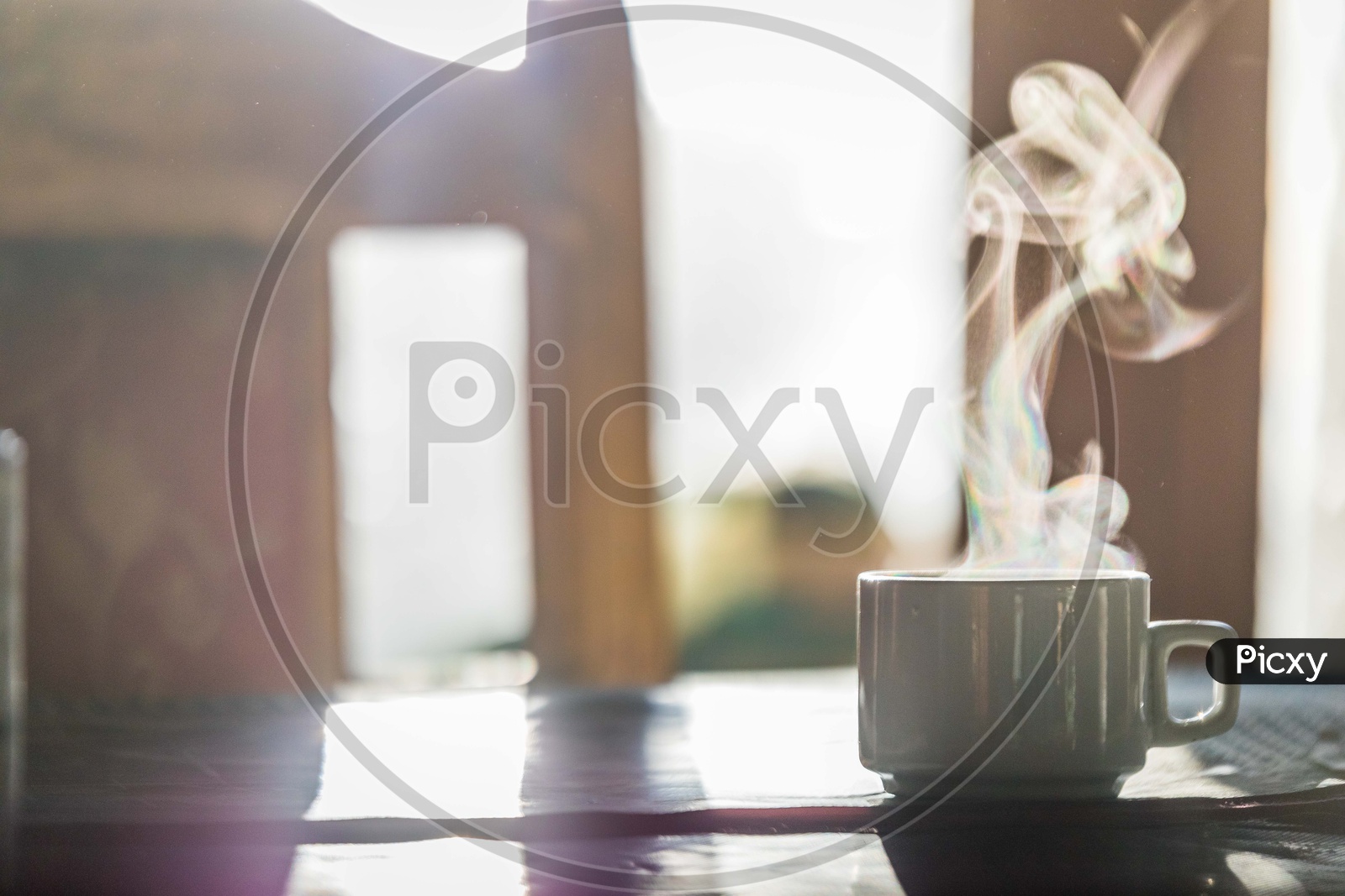 Image of Hot vapour coming out of a cup of Tea-GS604761-Picxy