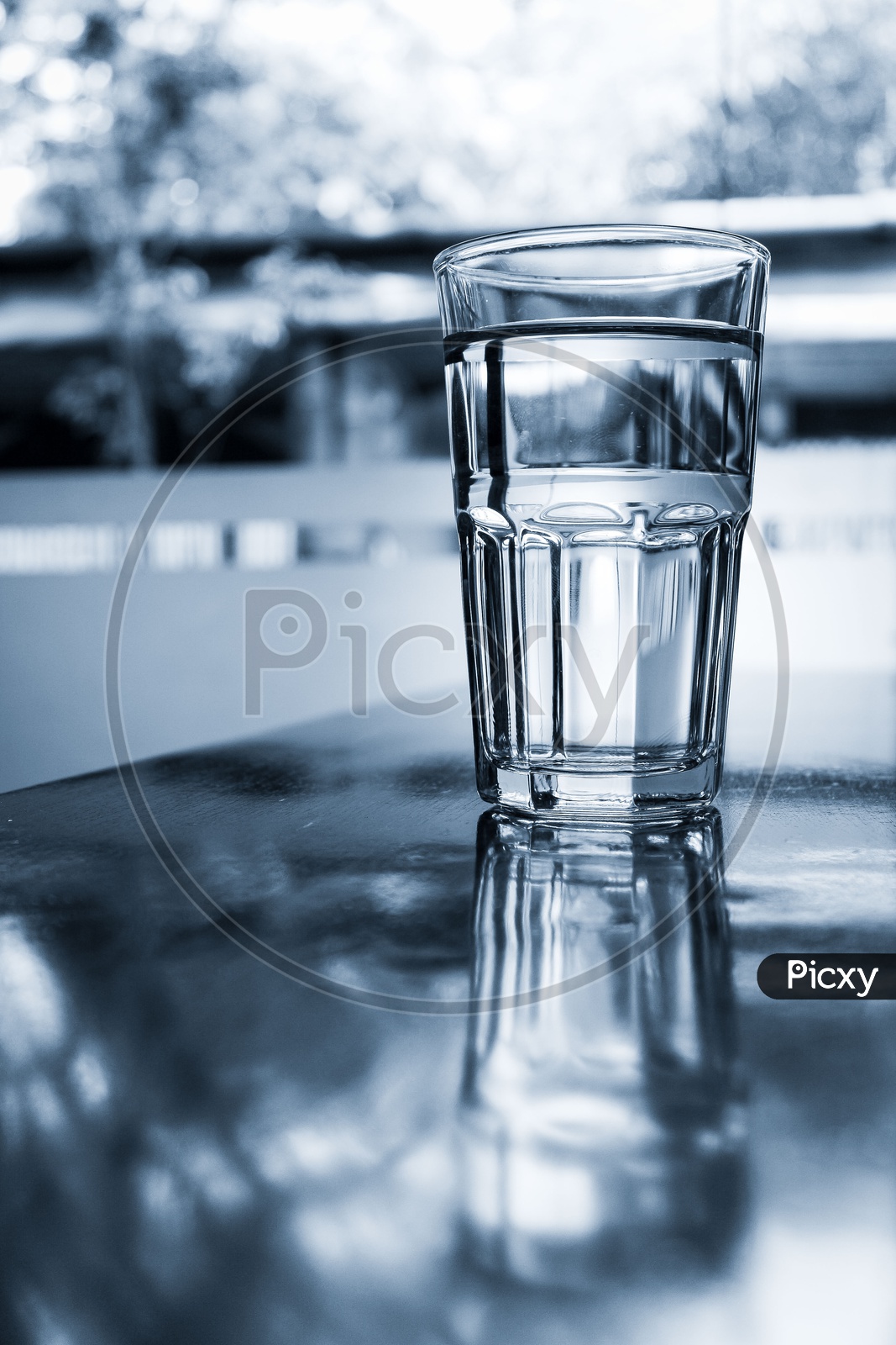 Image of Water Glass Reflections-EK720311-Picxy