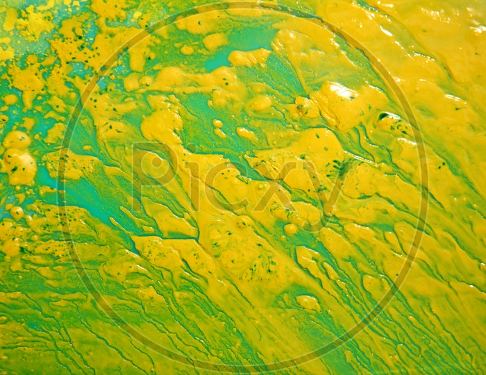 Image of Dripping yellow colour paint-XA152864-Picxy