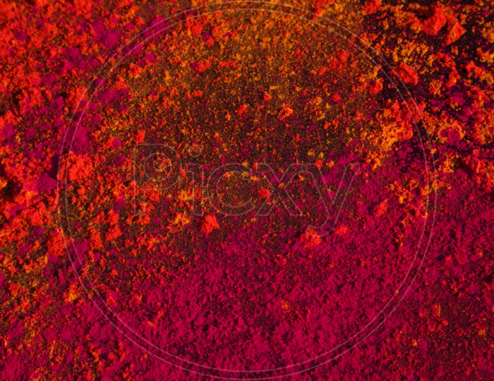Image of Texture of Colour Powder Fell On the Ground-PA708826-Picxy