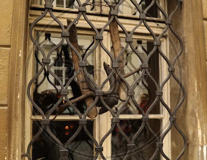 Image of Iron Fence of a window-IT231521-Picxy