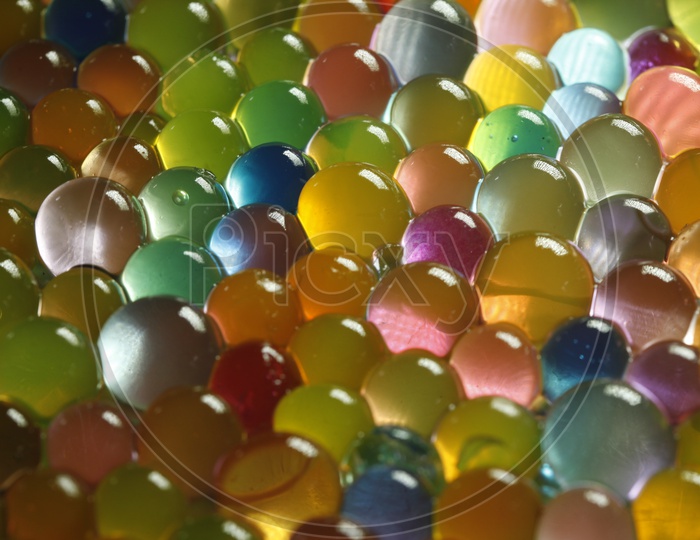 Image of Multi colour aqua crystal gel balls-IX140451-Picxy