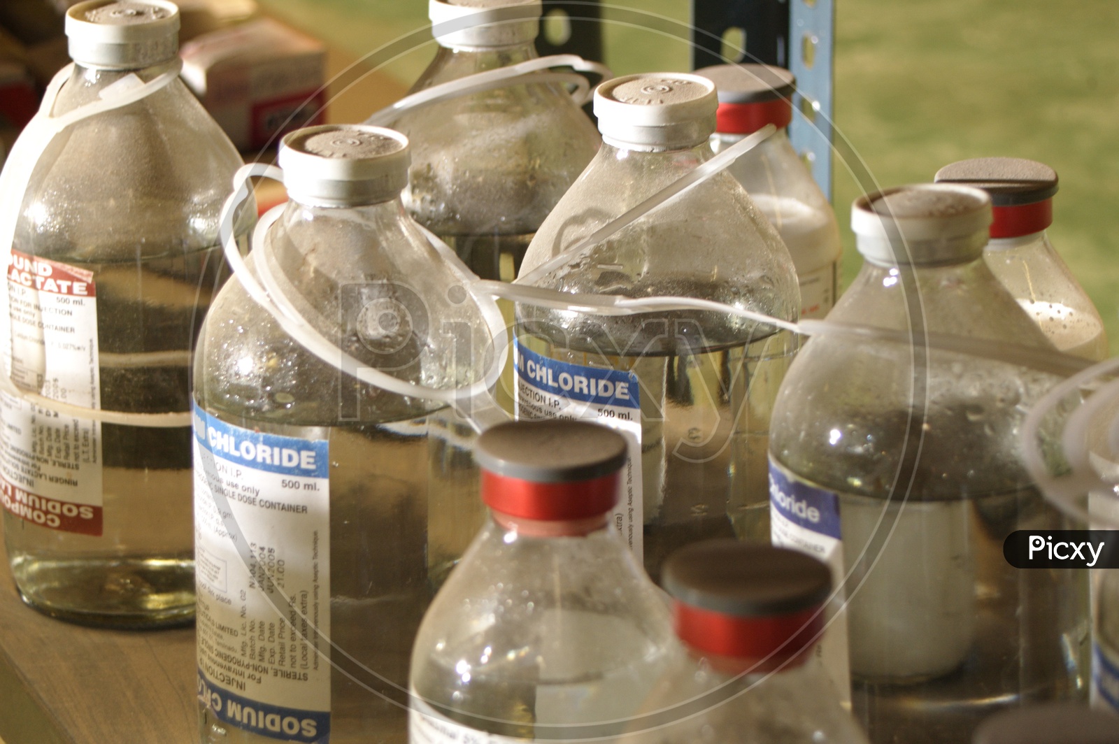 Image of Close up of Vaccination Bottles-BQ667101-Picxy