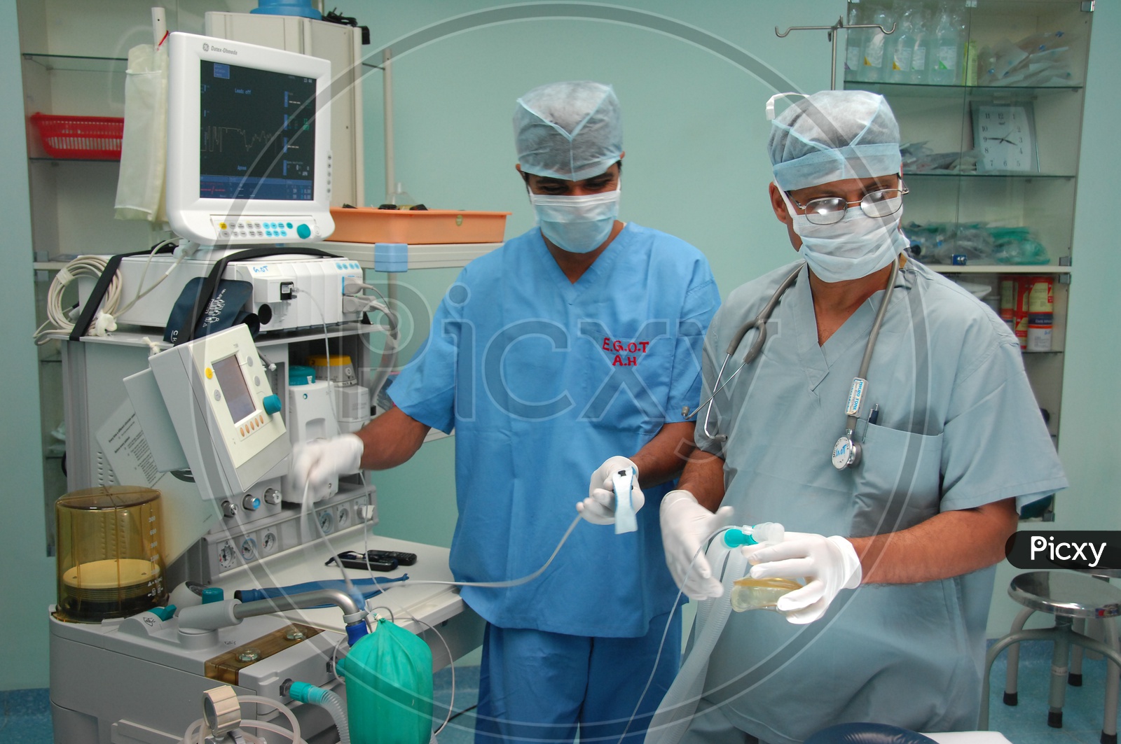 Image of Doctors performing the operation to a patient in Operation ...