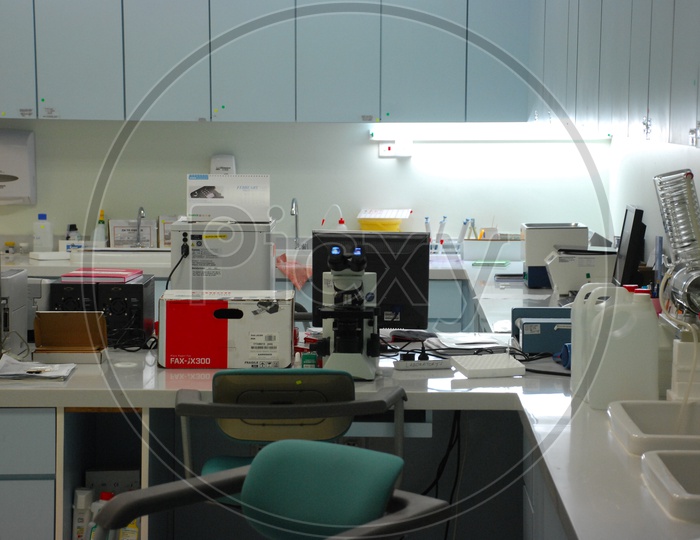 Image of Medical Lab with equipment at the hospital-IG237211-Picxy