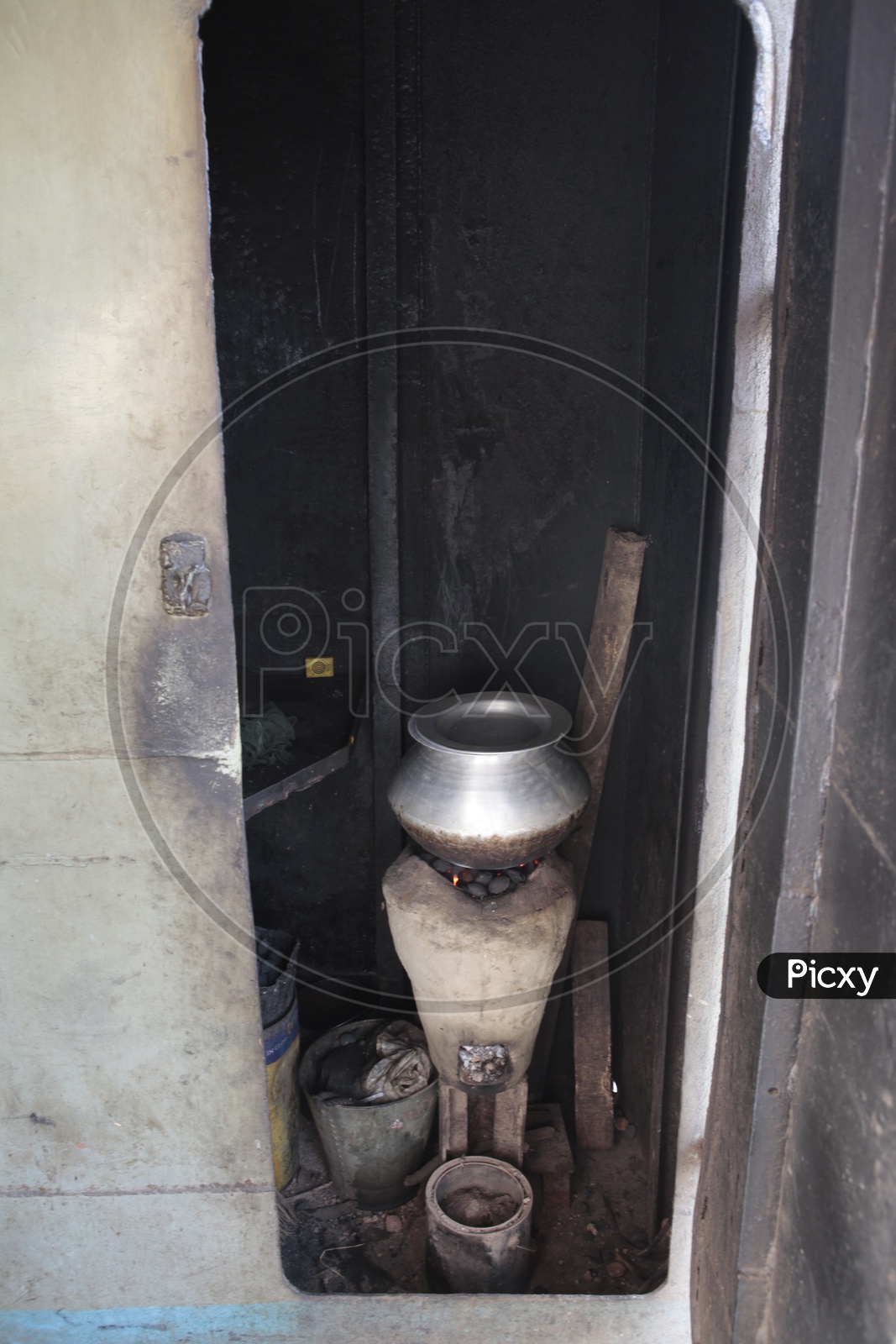 Image of Coal Furnace Stoves in Rural villages-XI558966-Picxy
