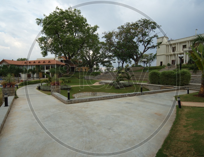 Image of Pathways In a Amusement Park-LY801742-Picxy