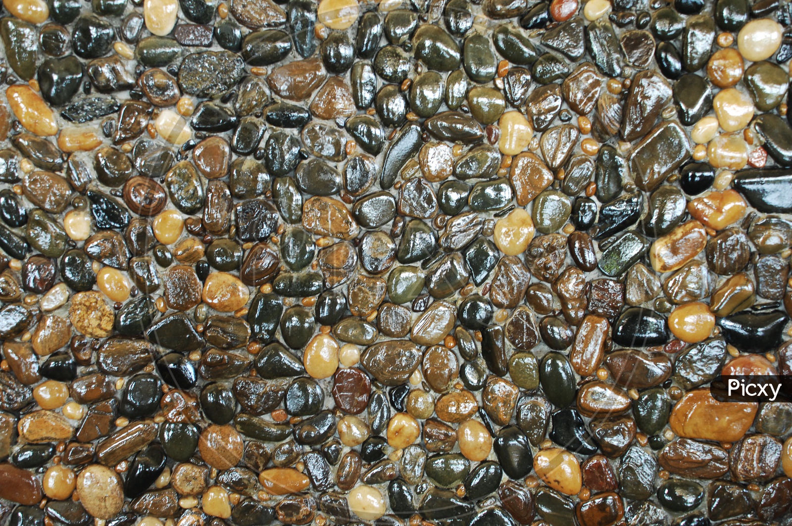 Image of Close up of the pebbles - Texture-EB336667-Picxy