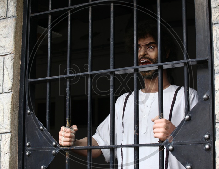Image of A Male Mannequin in the prison-QE302558-Picxy