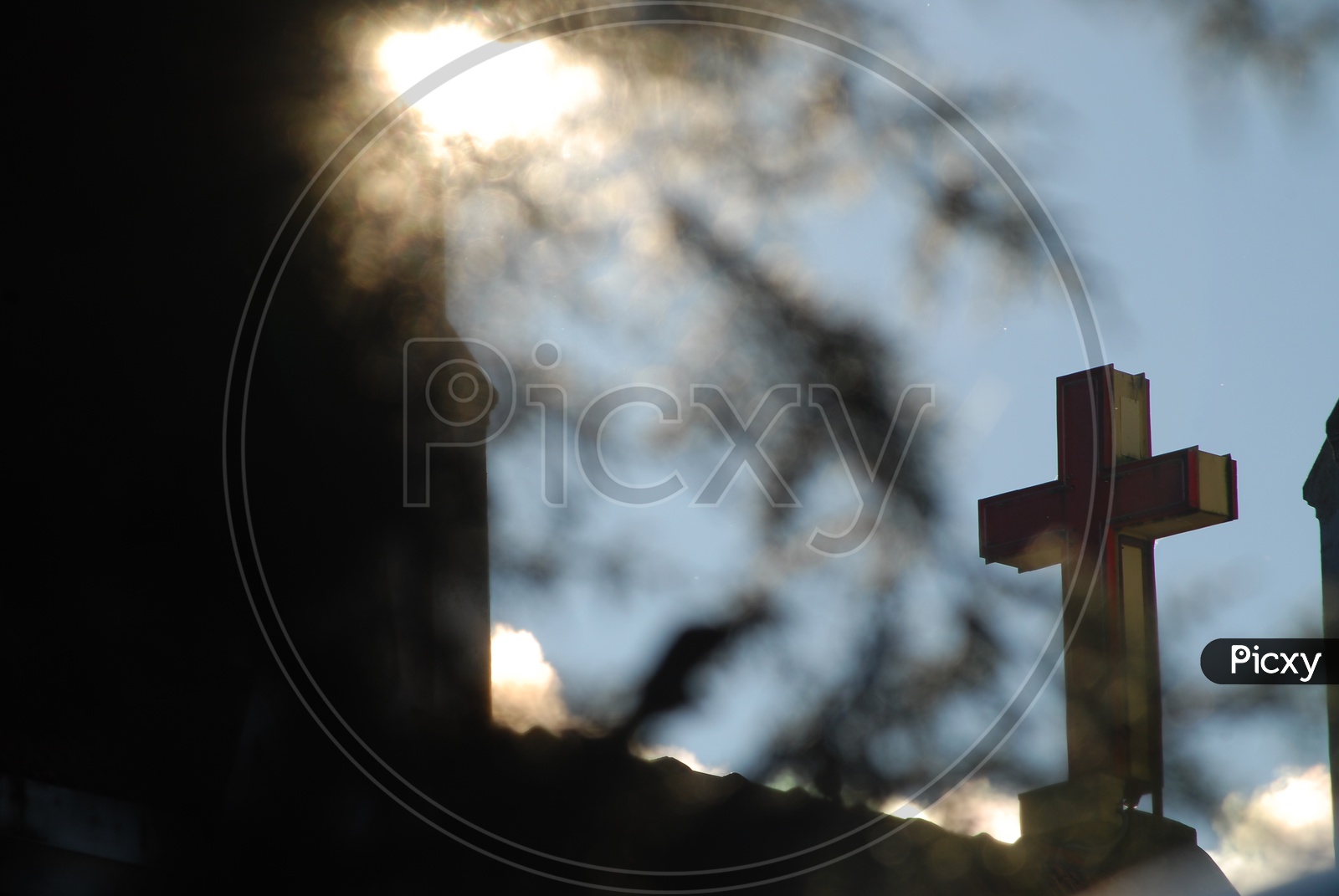 Image of View of Church Cross-FN130457-Picxy