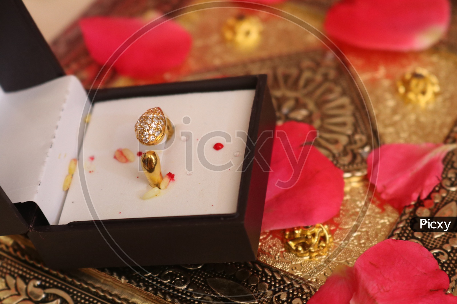Image of Engagement rings / Hindu Wedding / South Indian Wedding ...