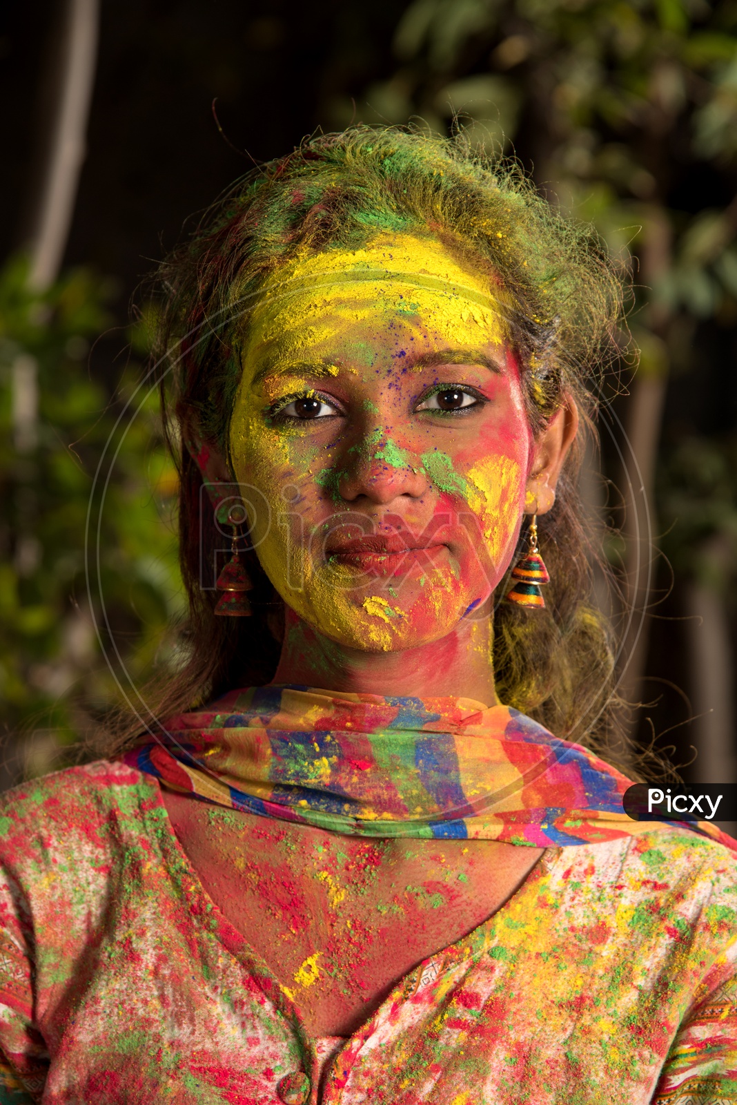 Indian Girls In Holi