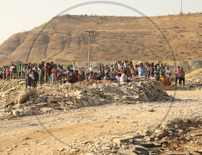 Image of People at the Black stone mining area-MQ260606-Picxy