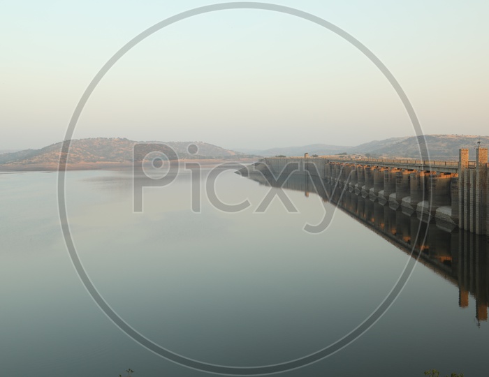 Image of Dr. KS Penna Ahobhilam Dam Or Penna Ahobhilam Balancing ...