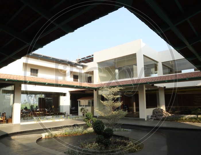 Image of Interior of Raju Gari Thota restaurant-VN251716-Picxy