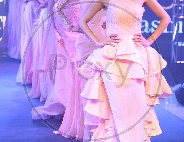 Image of Models Ramp Walk At AP Fashion Week 2018-AZ689489-Picxy
