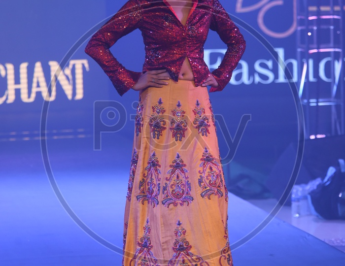 Image of Models Ramp Walk At AP Fashion Week 2018-CP644034-Picxy