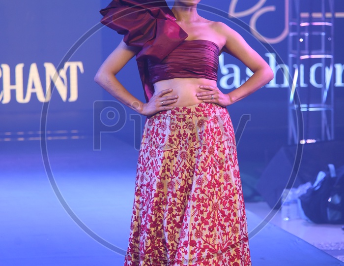 Image of Models Ramp Walk At AP Fashion Week-PQ949069-Picxy