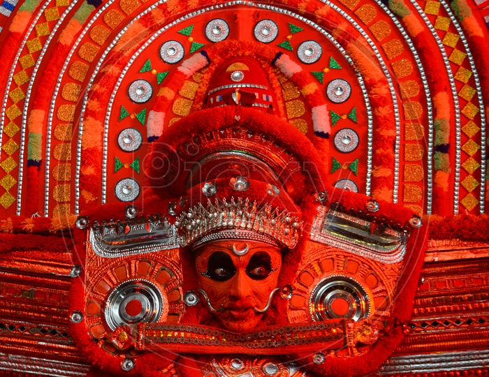 Image of Theyyam Or Thirayaattam , A Classical Dance Art Form ...