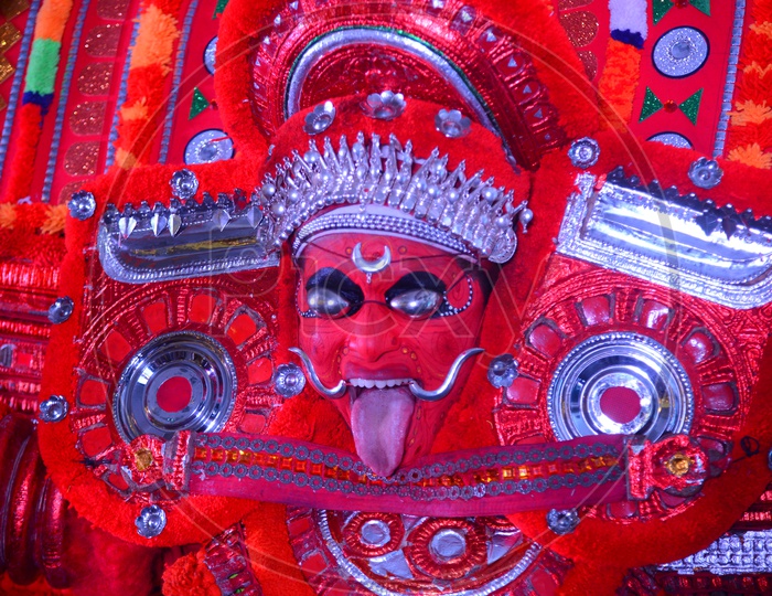 Image of Theyyam Or Thirayaattam , A Classical Dance Art Form ...