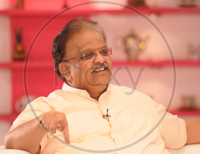 Image of Indian Playback Singer S.P. Bala Subramanyam-RT089922-Picxy