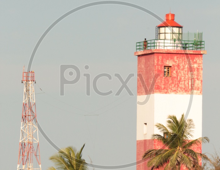 Image of Antarvedi LighthouseAntervedi Pallipalem, Andhra Pradesh ...