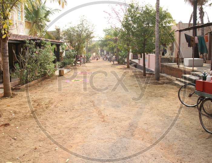 Image of Streets Of Rural Villages-AQ958232-Picxy