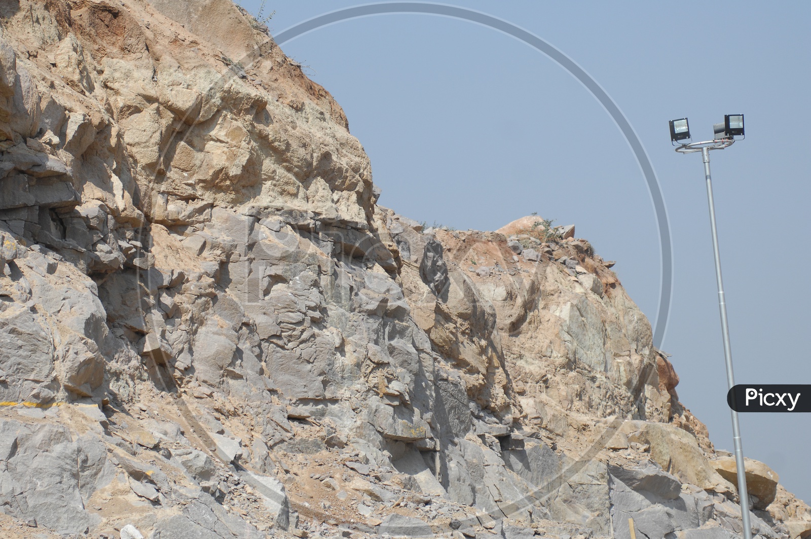 Image of LED lights alongside the Granite Quarry-QW686371-Picxy