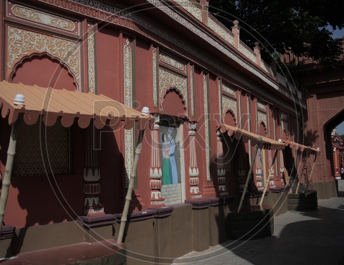 Image of Architecture of buildings in Ramoji film city-JM064141-Picxy