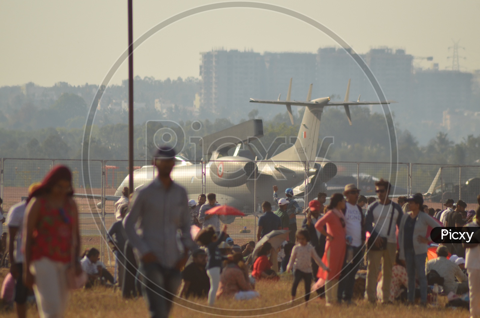 Image of DRDO Netra AEW&CS at Bangalore Aero India Show 2019-FG877572-Picxy