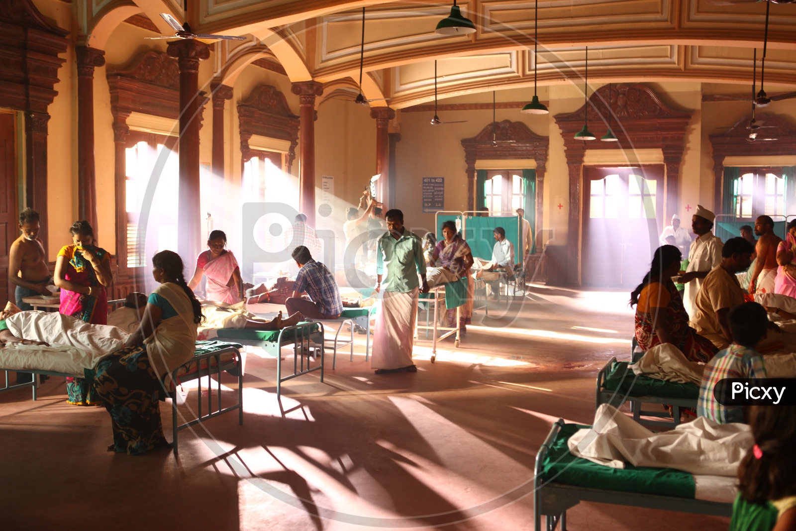 Image of Patients in a general ward-CZ522957-Picxy