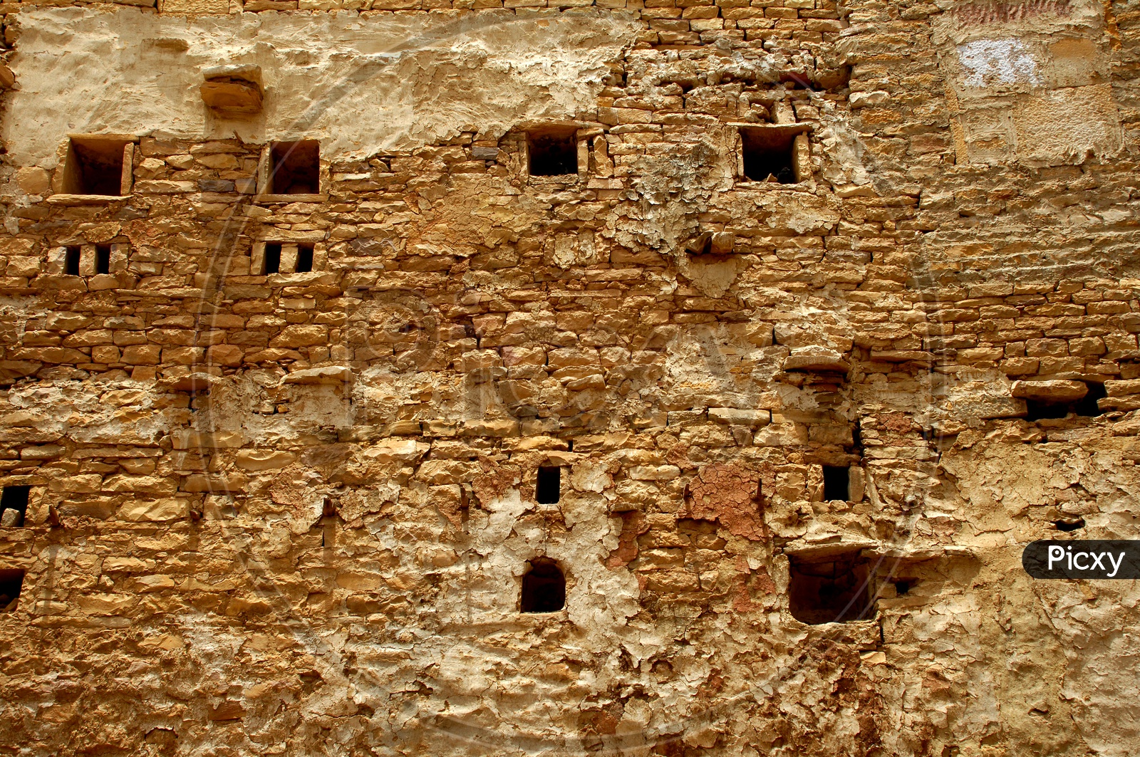 Image of Mud Walls Of a Rural Village House-HR169365-Picxy