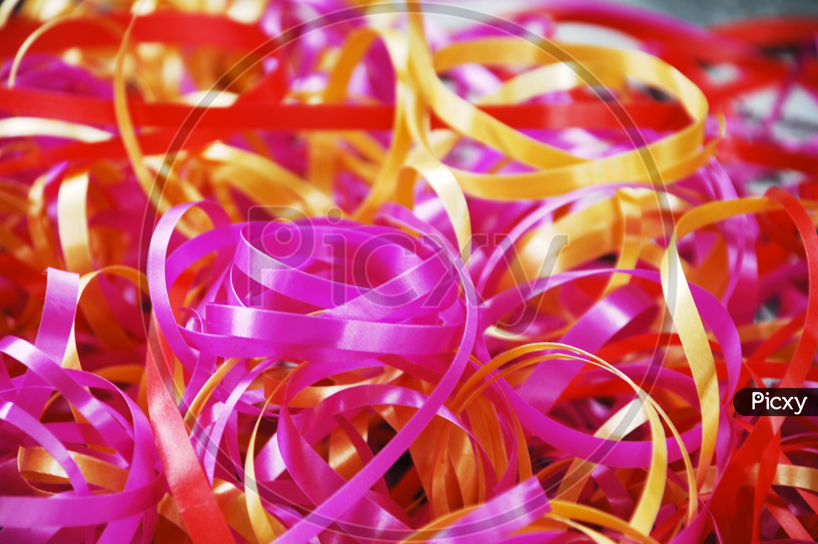 Image of Color Ribbons Pile-FH282968-Picxy