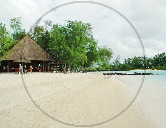 Image of Resorts alongside the beach-EX130013-Picxy