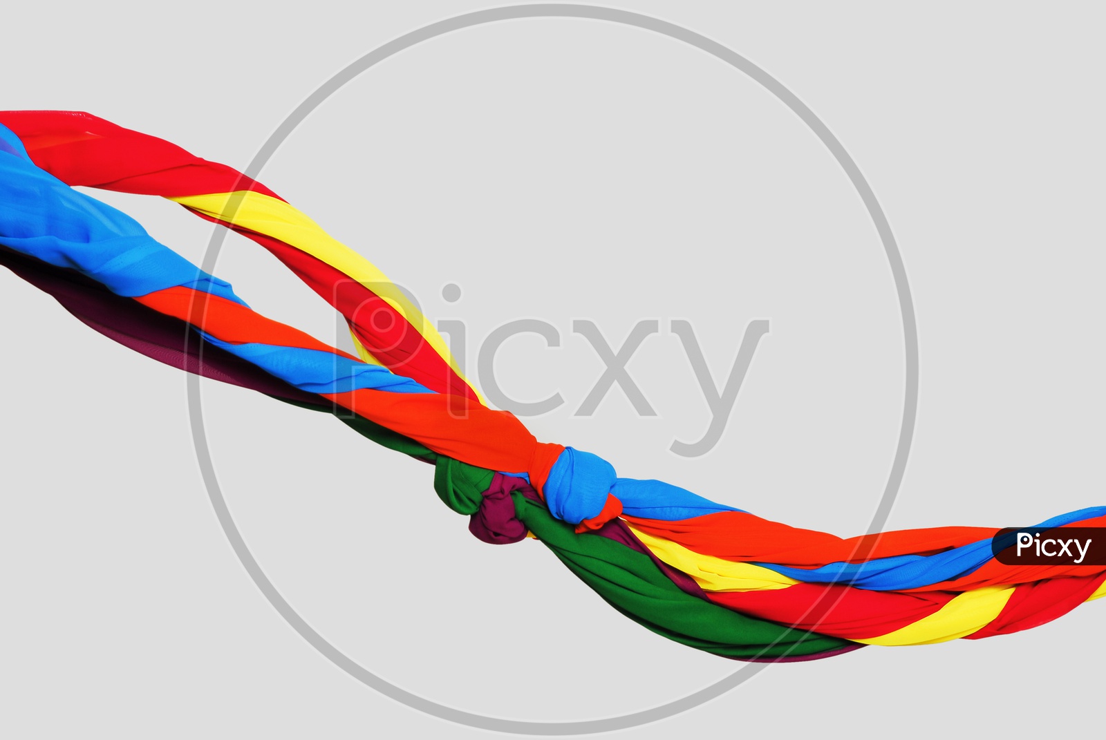 Image of Colorful clothes tied together-JY620944-Picxy