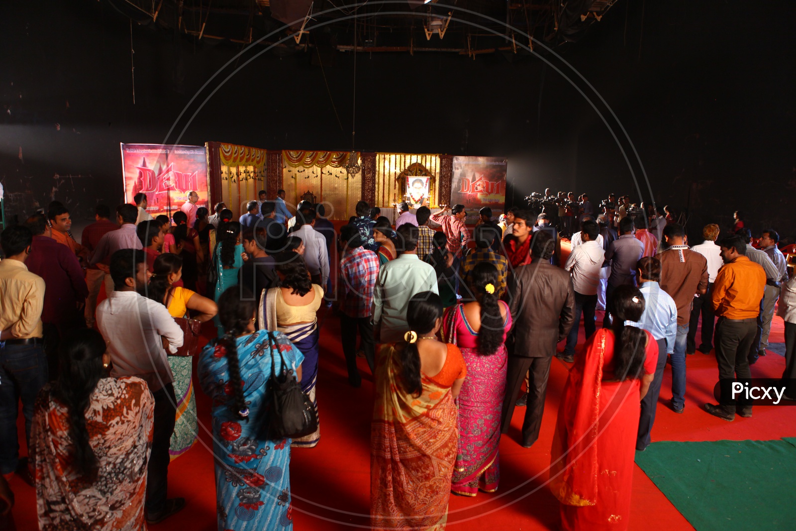 Image of Crowd In an Event Staring at Stage-DG789477-Picxy