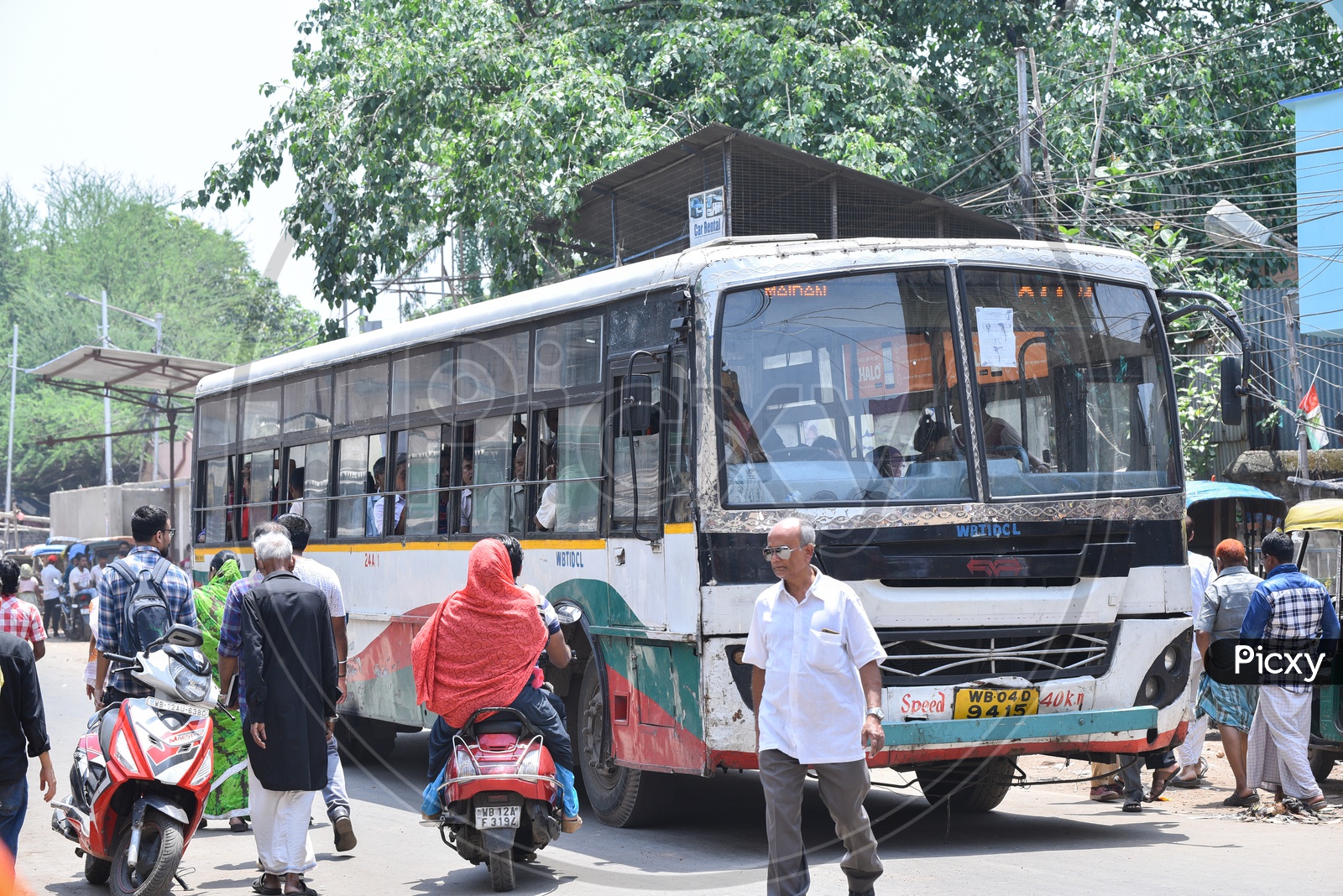 Image of West Bengal Transport Corporation Limited ( WBTCL) Buses in ...